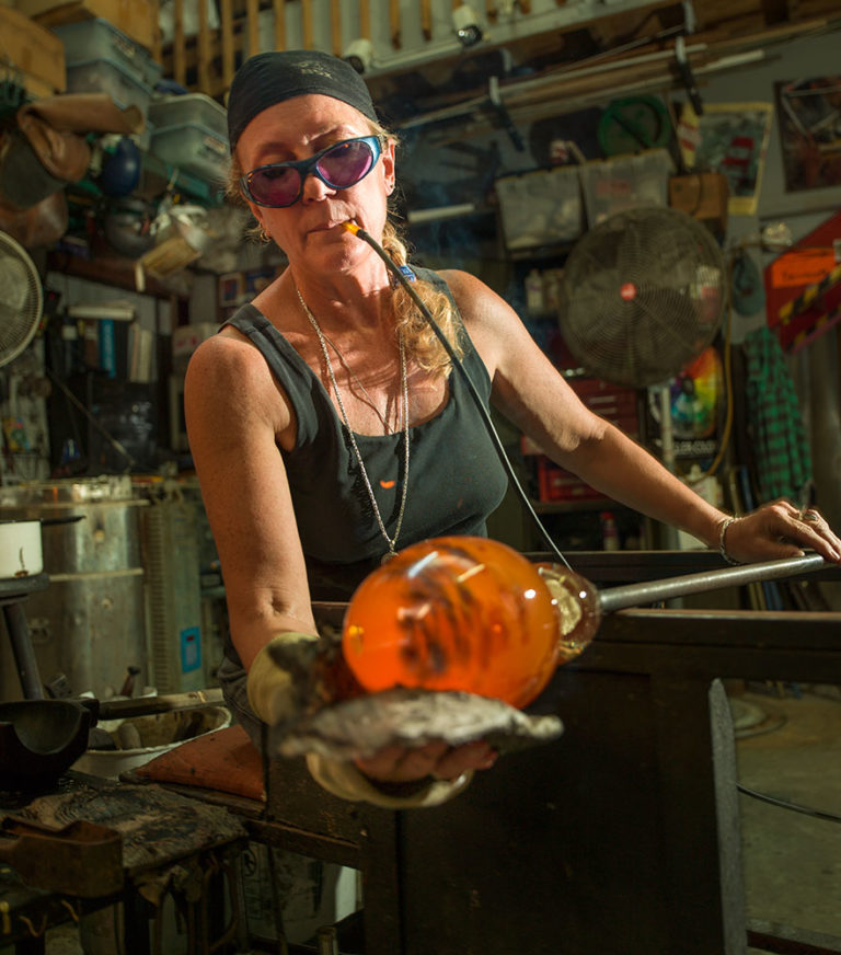 Glass Blowing With Susan Gott - Tampa Magazine