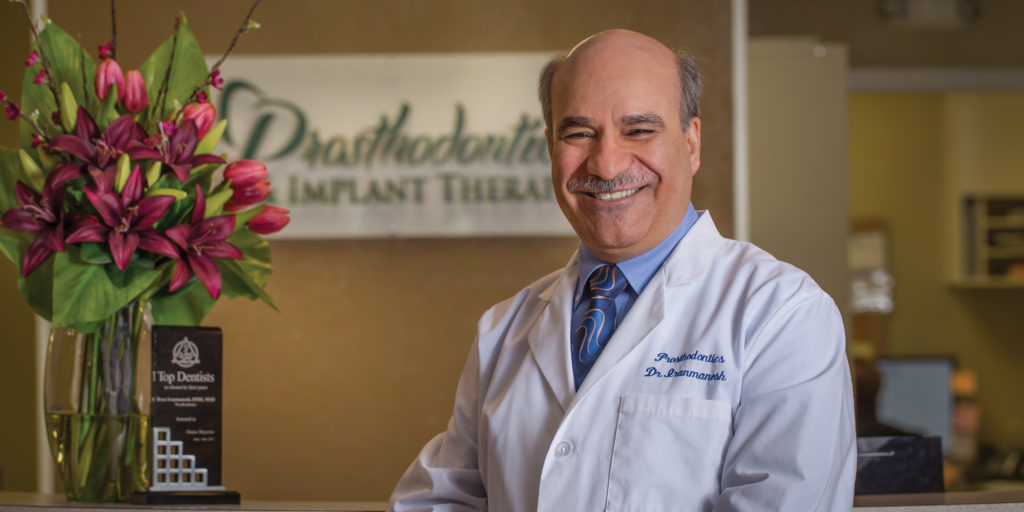 Dentist Profile 2019 - M.Reza Iranmanesh, DMD, MSD, PA - Tampa Magazine