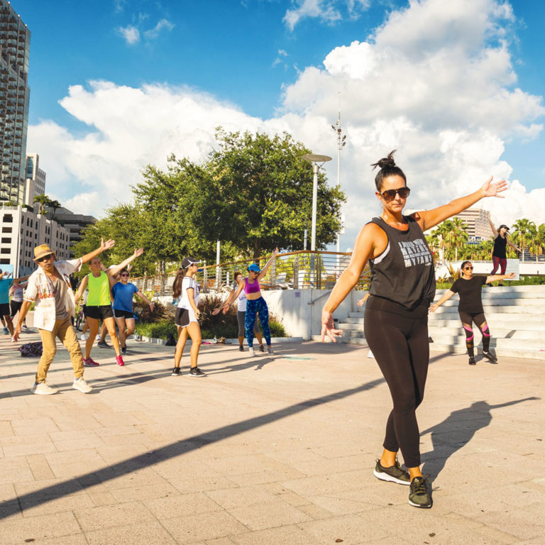 Tampa's Thriving Outdoor Group Fitness Scene - Tampa Magazine