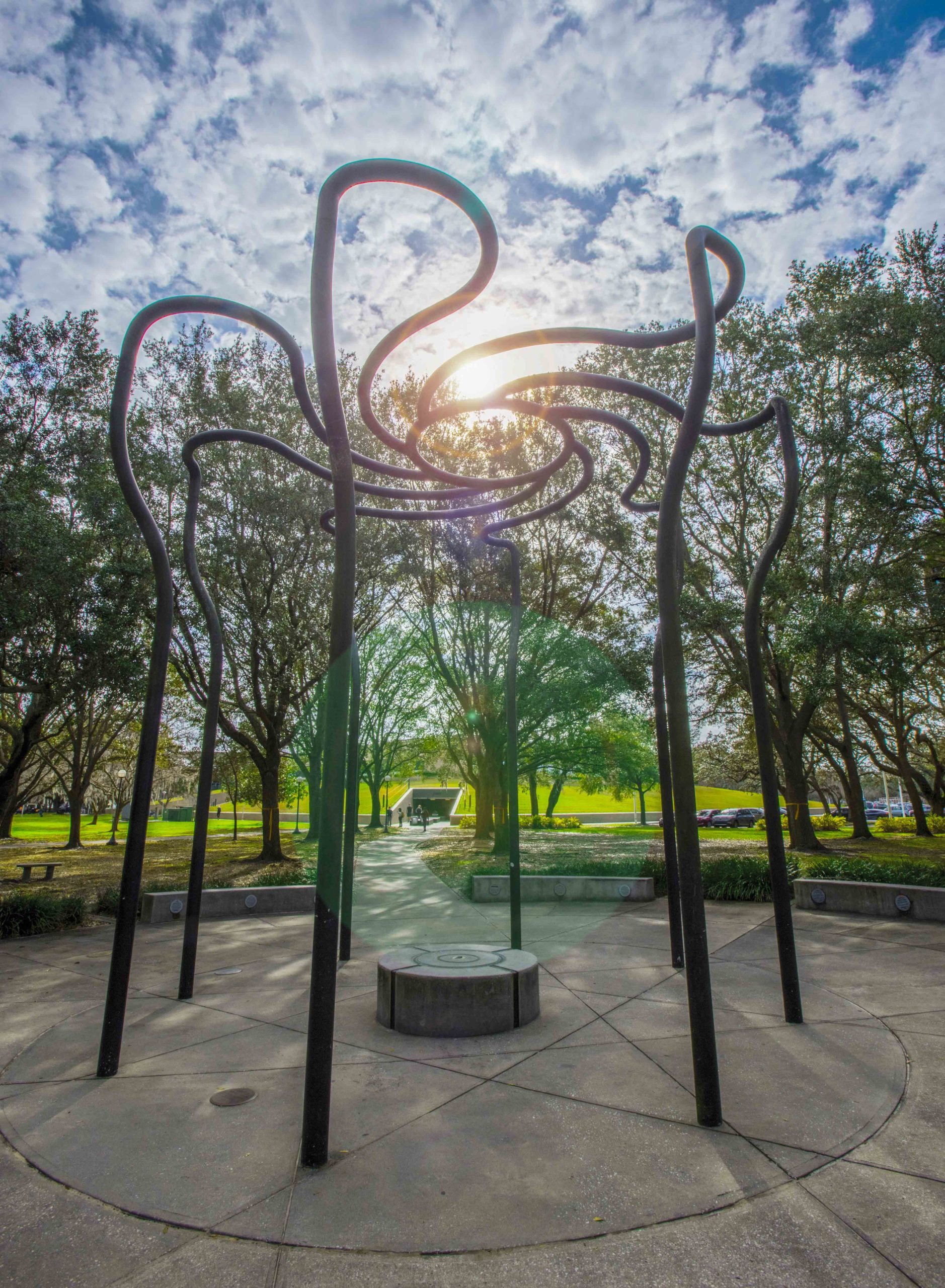 The Gallery: "Solar Rotary" by Nancy Holt - Tampa Magazine
